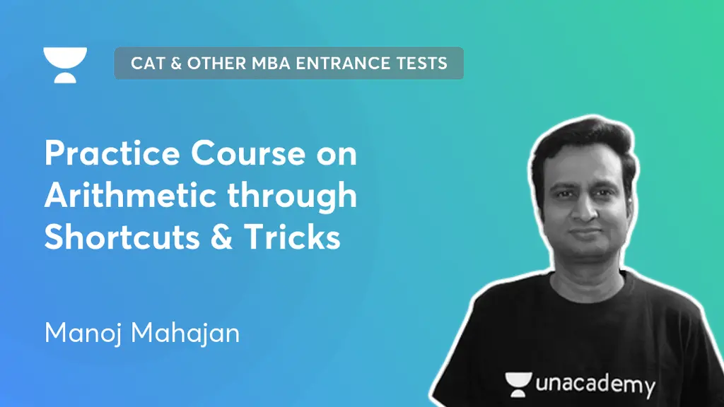 CAT & Other MBA Entrance Tests - Practice Course on Arithmetic through ...