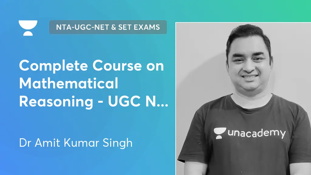 NTA-UGC-NET & SET Exams - Complete Course on Mathematical Reasoning ...