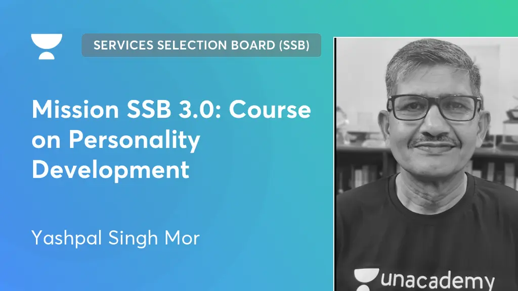 Services Selection Board (SSB) - Mission SSB 3.0: Course on Personality ...