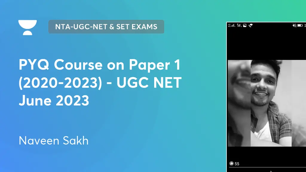 NTA-UGC-NET & SET Exams - PYQ Course on Paper 1 (2020-2023) - UGC NET June 2023 by Unacademy