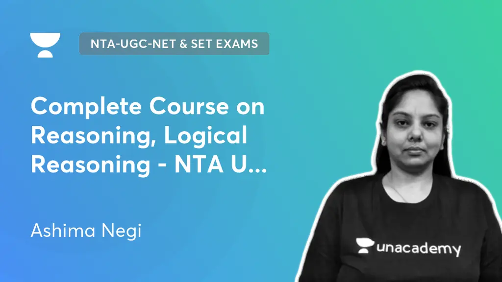 Nta Ugc Net And Set Exams Complete Course On Reasoning Logical Reasoning Nta Ugc Net June