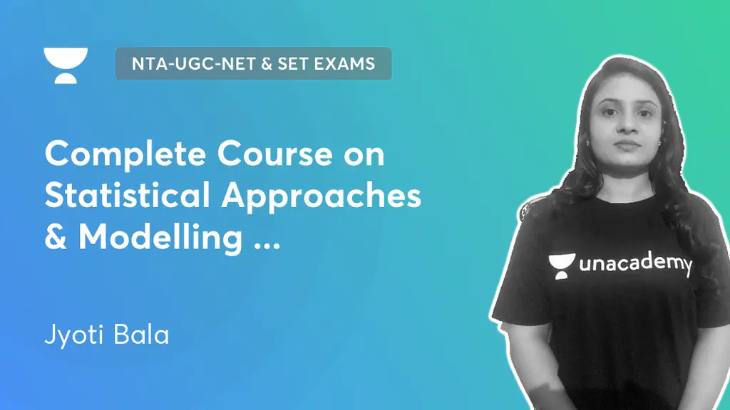 Nta Ugc Net And Set Exams Complete Course On Statistical Approaches And Modelling In Environmental