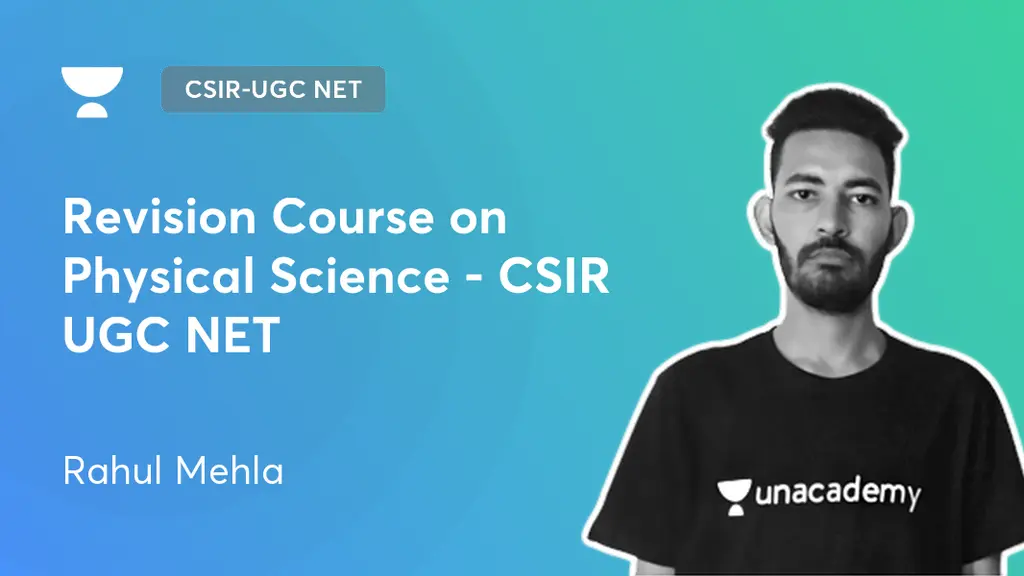 Csir Ugc Net Revision Course On Physical Science Csir Ugc Net By