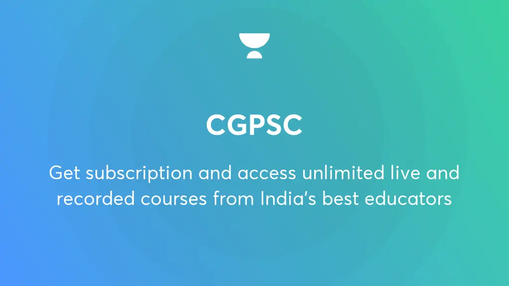 CGPSC Exam 2022 - CGPSC Preparation & Online Classes by Unacademy ...