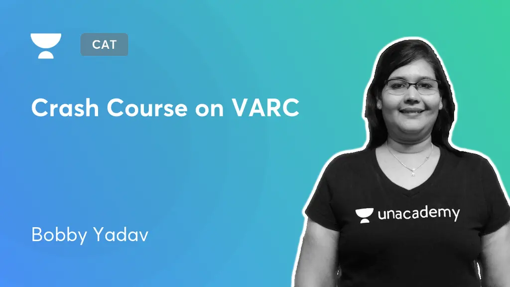 CAT & Other MBA Entrance Tests - Crash Course on VARC by Unacademy