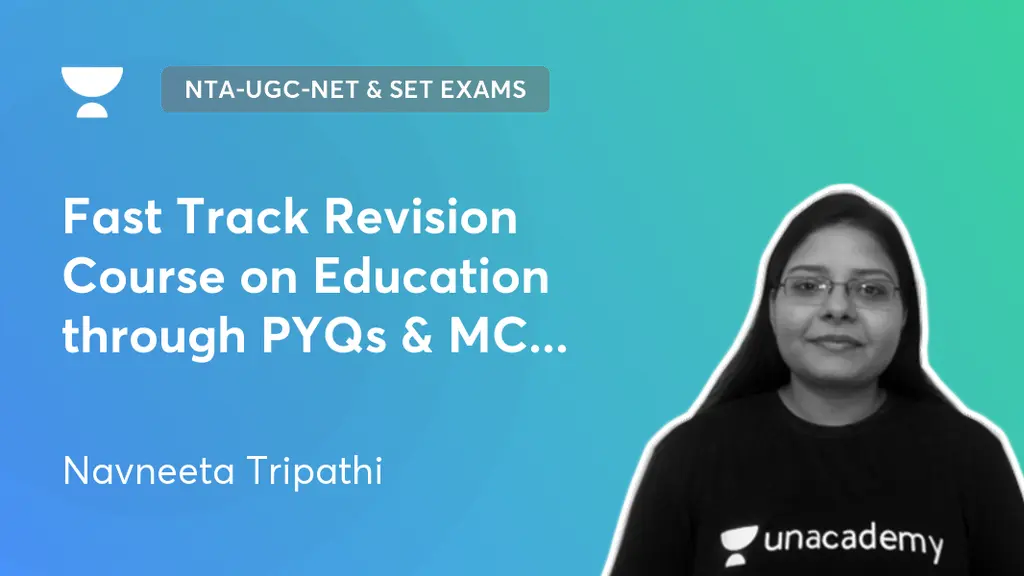 NTA-UGC-NET & SET Exams - Fast Track Revision Course on Education through PYQs & MCQs in 20 Days ...