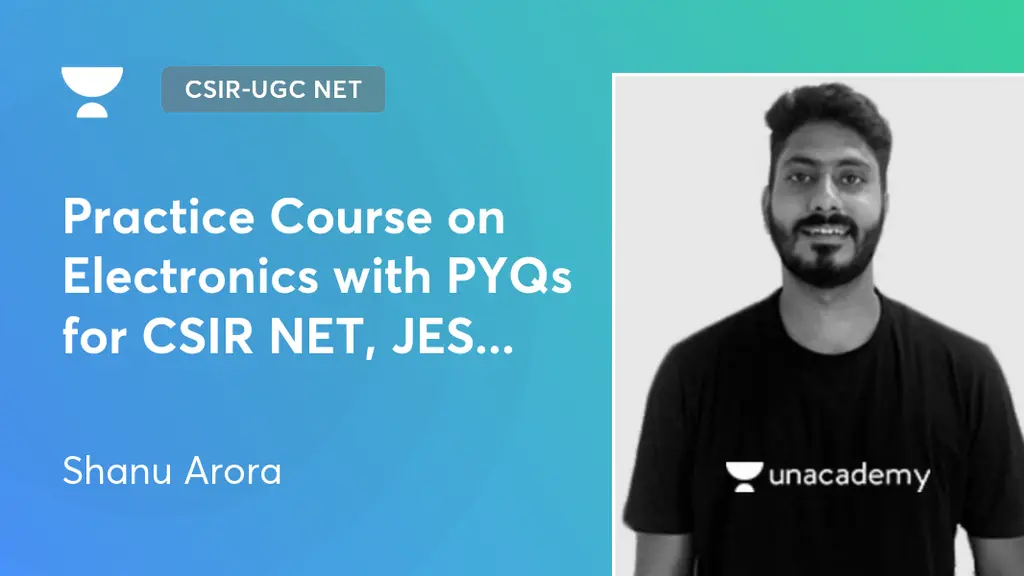 Csir Ugc Net Practice Course On Electronics With Pyqs For Csir Net