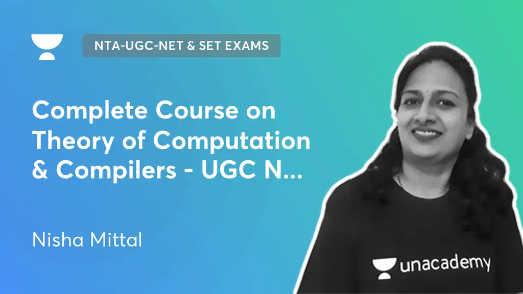 Nta Ugc Net And Set Exams Complete Course On Theory Of Computation