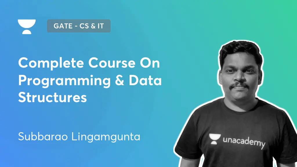 Gate Csit Dsai And Interview Preparation Complete Course On Programming And Data Structures By