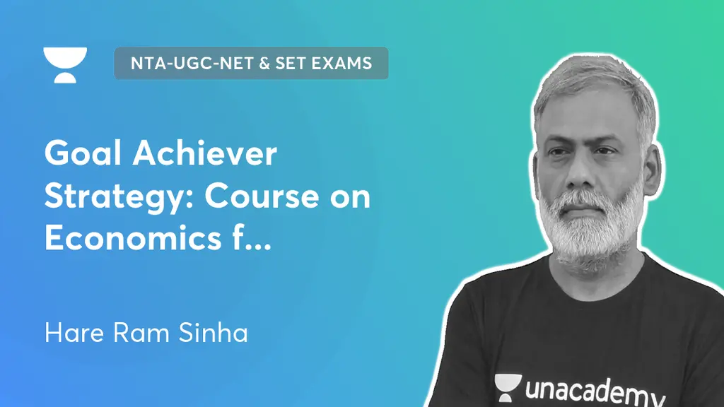 NTA-UGC-NET & SET Exams - Goal Achiever Strategy: Course on Economics ...