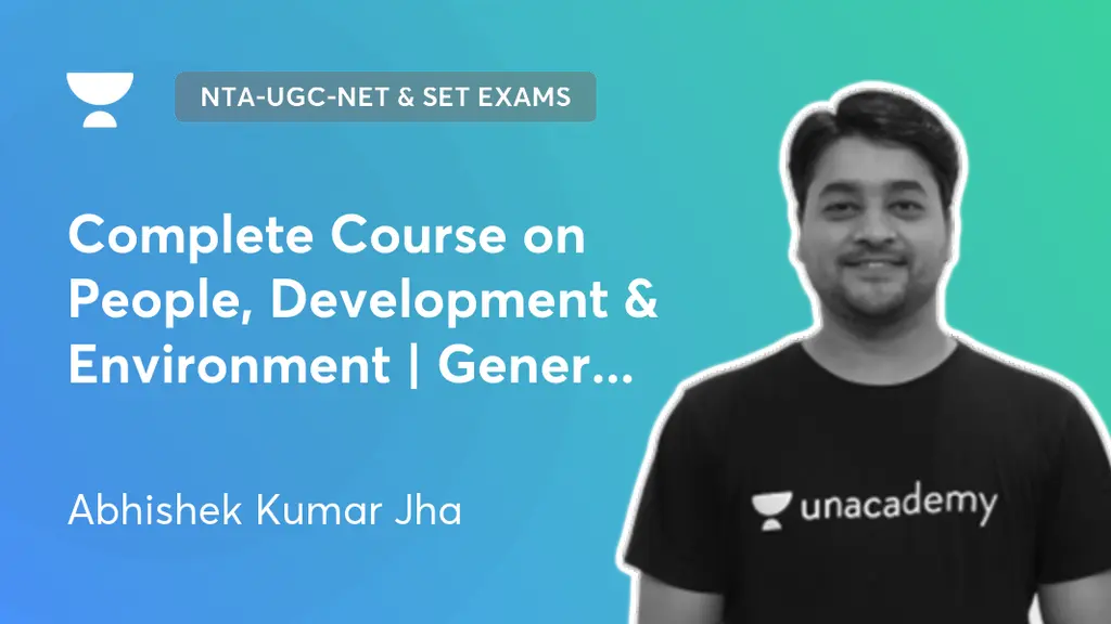 NTA-UGC-NET & SET Exams - Complete Course on People, Development & Environment | General Paper 1 ...