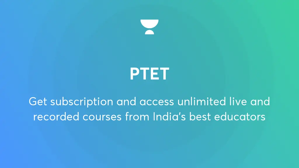 Prepare for Punjab Teacher Eligibility Test from India’s best Educators.
