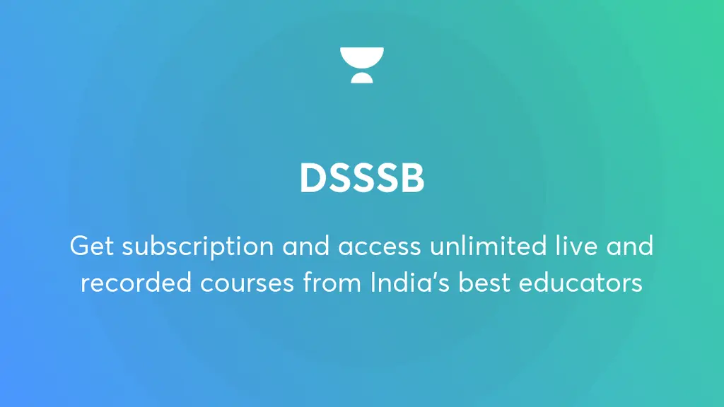 Prepare for DSSSB (Delhi Subordinate Services Selection Board) from ...