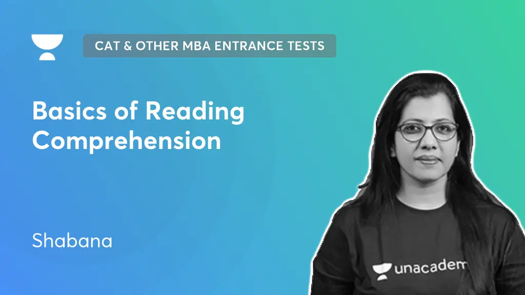 CAT & Other MBA Entrance Tests - Basics of Reading Comprehension by ...