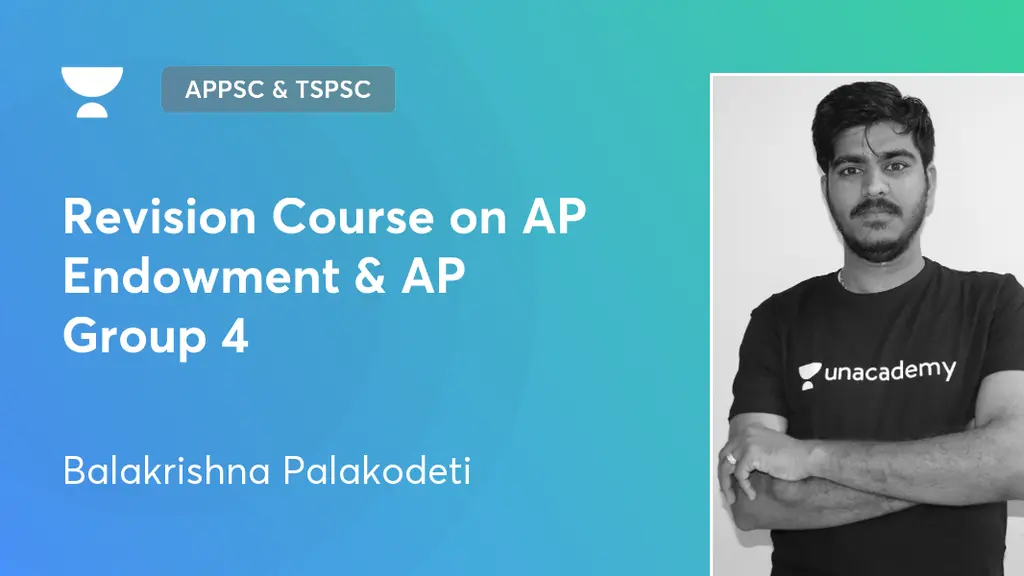 APPSC and TSPSC Live - Revision Course on AP Endowment & AP Group 4 by ...