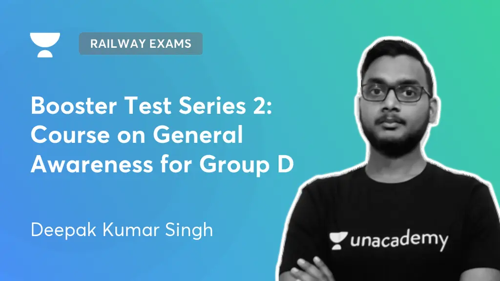 Railway Exams - Booster Test Series 2: Course on General Awareness for ...