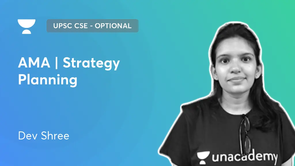 UPSC CSE - Optional - AMA | Strategy Planning by Unacademy