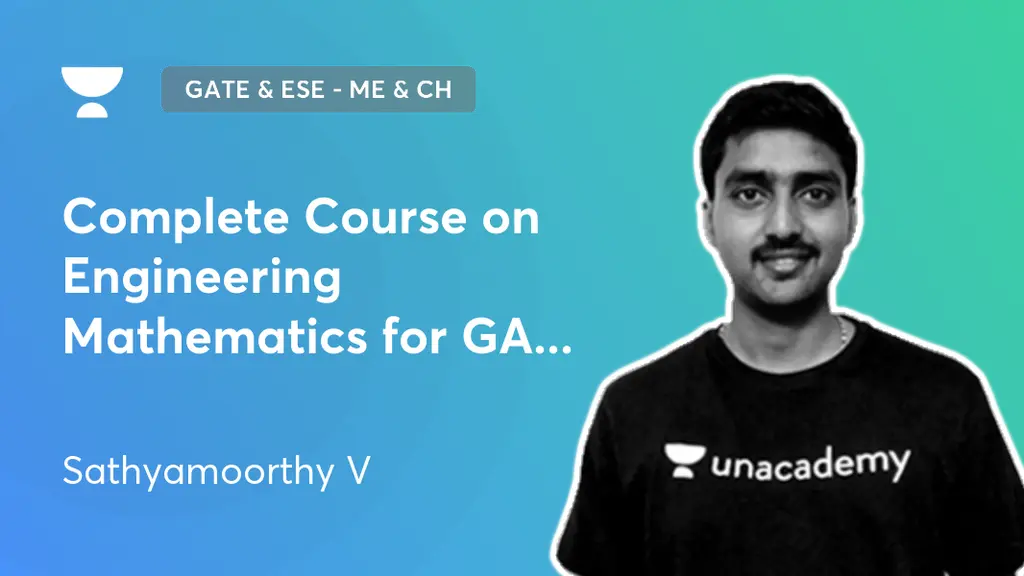 GATE & ESE - ME & CH - Complete Course on Engineering Mathematics for ...