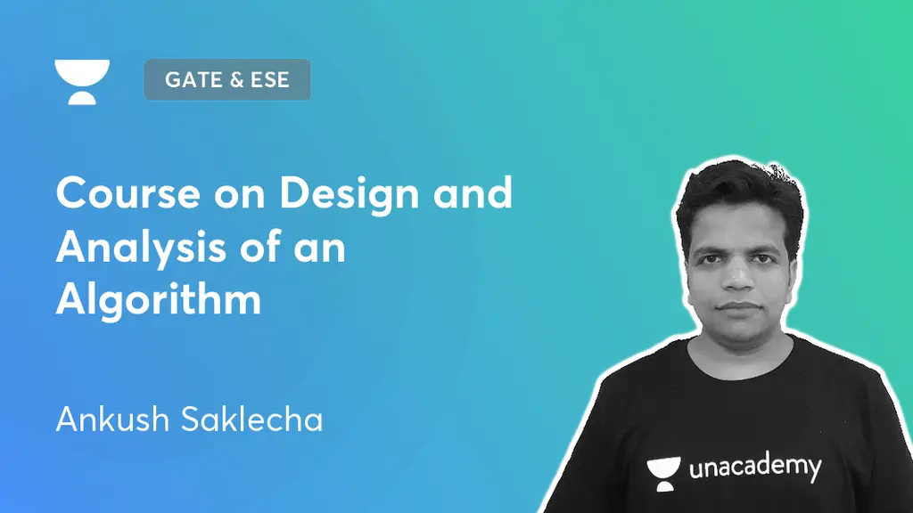Gate Csit Dsai And Interview Preparation Course On Design And Analysis Of An Algorithm By