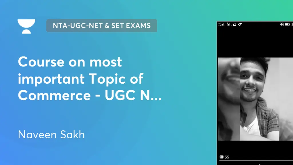 NTA-UGC-NET & SET Exams - Course on most important Topic of Commerce - UGC NET Jun'24 by Unacademy
