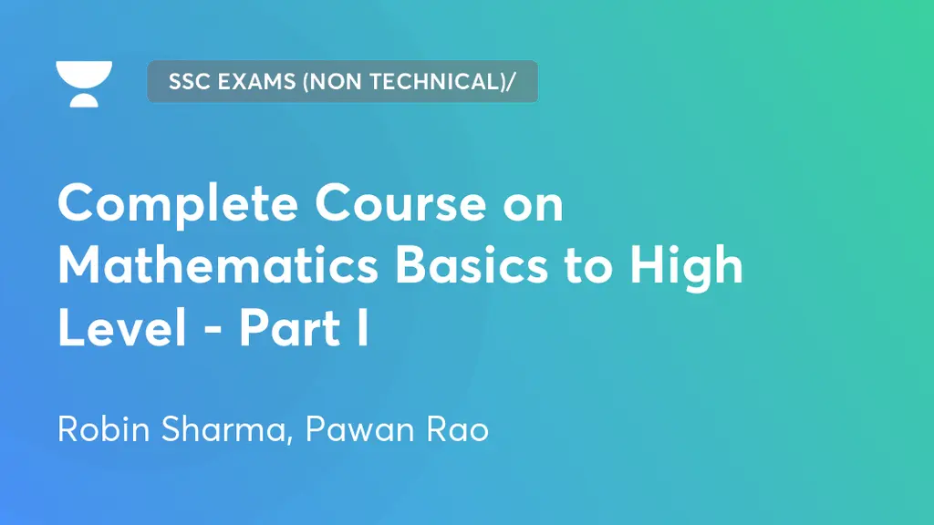 SSC Exams (Non Technical)/ Railway Exams - Complete Course on ...