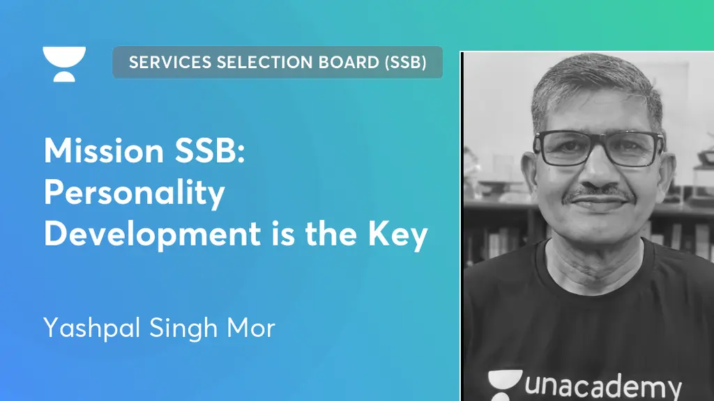 Services Selection Board (SSB) - Mission SSB: Personality Development ...