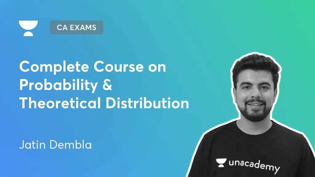 CA Foundation - Complete Course on Probability & Theoretical ...