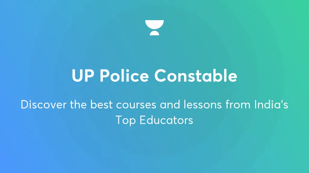 Free Live Classes | Dormant - UP Police Constable | Unacademy