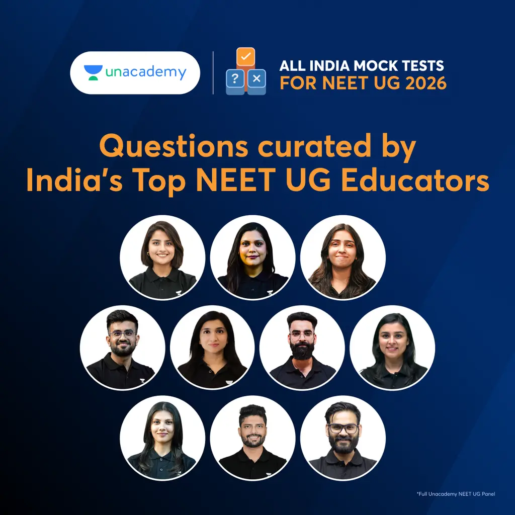 Unacademy All India Mock Tests for NEET UG 2026 - UAITS for NEET UG ...