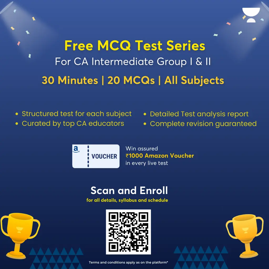 Crack CA Intermediate Exams - Free MCQ test series to help your exam ...