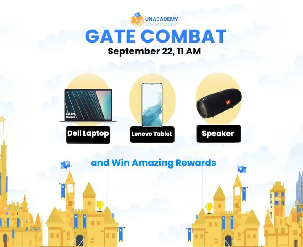 Crack Unacademy GATE Ready Combat to win scholarships and prizes