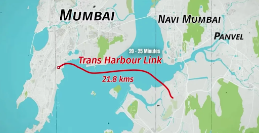 Atal Setu Nhava Sheva Sea Link: India’s longest sea bridge : 12 Jan ...