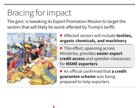 Daily News Analysis 'Export Promotion Mission – Tweaked to Counter U.S ...