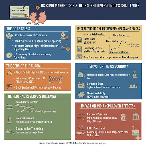 Daily News Analysis 'US Bond Market Volatility' : 30 December - Unacademy